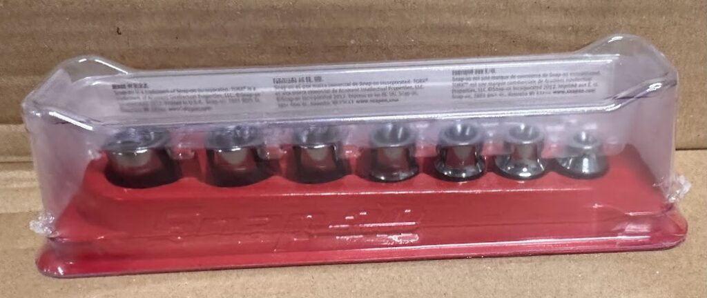 Snap-On 207RFLE 7 Piece Low Profile Inverted TORX Socket Set ...